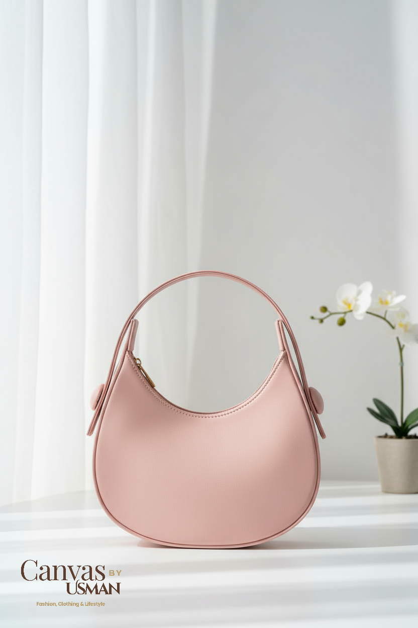 HALF-MOON HANDBAGS – Canvas By Usman